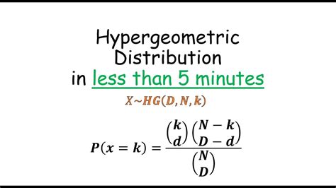 hypergeometric distribution introduction and solved examples theory and solved questions