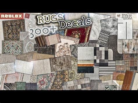 Decals Codes Rugs Decals Ids Bloxburg ROBLOX YouTube Bloxburg