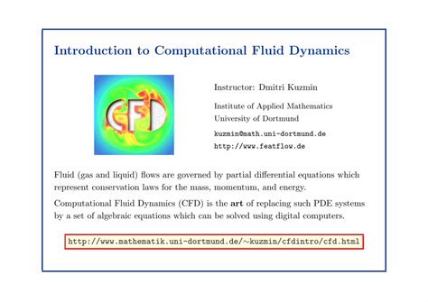 pdf introduction to computational fluid dynamicskuzmin cfdintro lecture1 pdf · real experiment