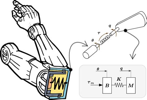conceptual example of flexible joint robot and its simplified single download scientific