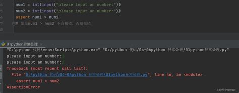python异常处理 csdn博客