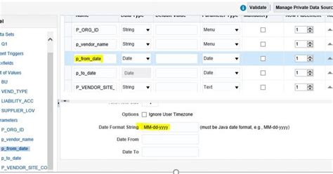Oracle Application S Blog How To Create The Pair Date Parameters In