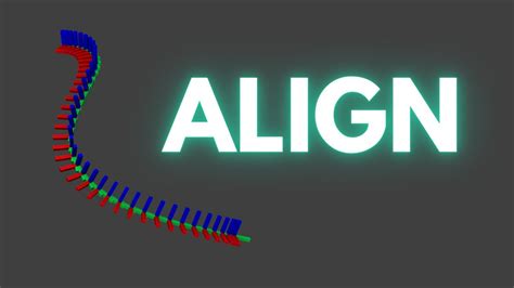 Align Instances Along A Curve S Tangent Blender Geometry Nodes Youtube