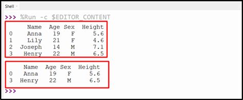 Get The Pandas DataFrame Rows Based On Index Linux Consultant