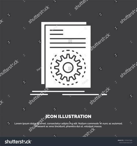 Code Executable File Running Script Icon Stock Vector Royalty Free