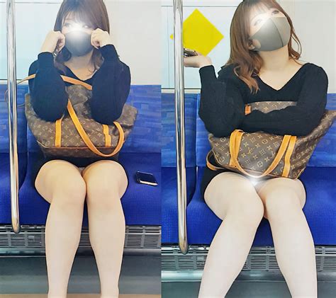 電車対面盗撮画像93枚 エロ画像ぱんちらちゃんねる