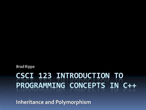 pdf csci 123 introduction to programming concepts in c lecture 1staff · programming concepts