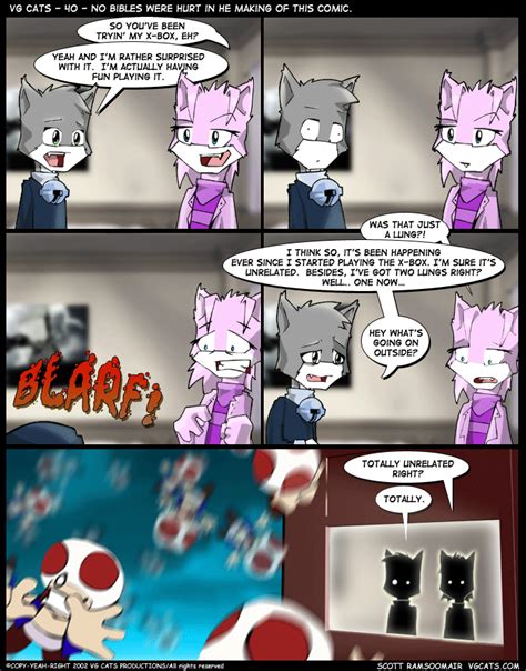 The Big Imageboard Tbib 2002 Aeris Vg Cats Anthro Comic Domestic Cat Felid Feline Felis