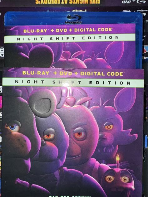 Five Nights At Freddys Night Shift Edition Blu Ray And Dvd No Digital Code Ebay