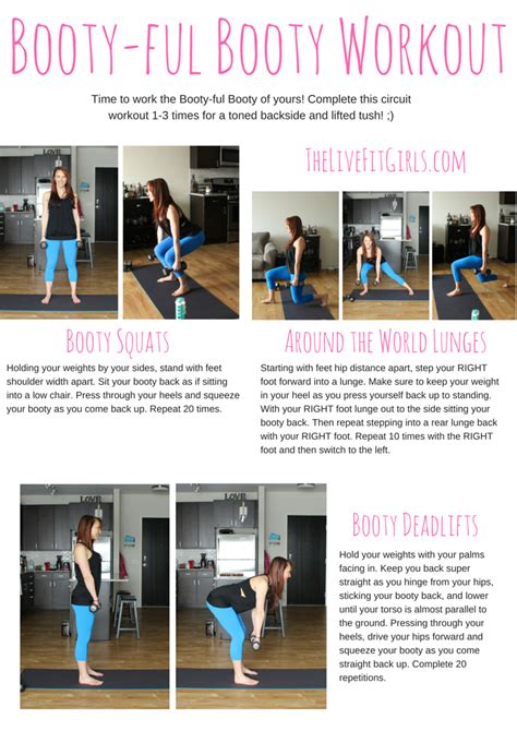 Build A Beautiful Booty With This Quick Routine Bum Workout Circuit