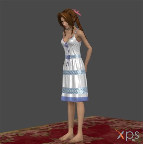 Aerith Barefoot On Rug By Megaman Dbz On Deviantart