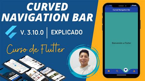 Tutorial CURVED NAVIGATION BAR Flutter BOTTOM NAVIGATION BAR