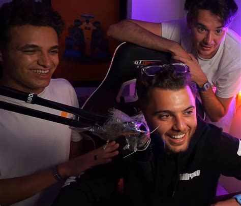 Lando Norris Max Fewtrell And Tom Bale