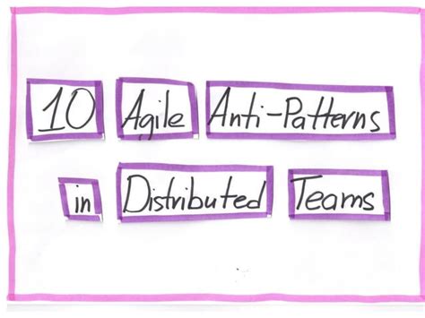 SUGSA JHB 10 Agile Anti Patterns In Distributed Teams 2014 Pavel Dabrytski PPT