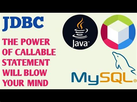 How To Use CallableStatement In Java Call Store Proc And Functions