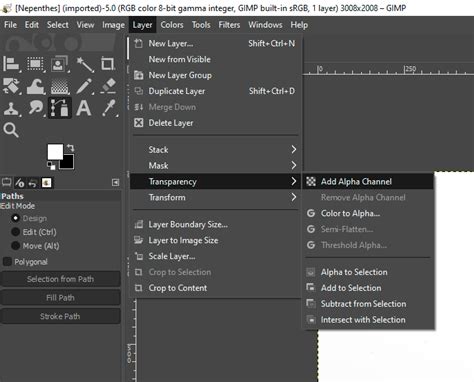 4 Steps To Remove Background Make It Transparent In GIMP Meopari