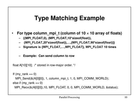 september 4 1997 parallel processing cs 676 lecture 8 grouping data and communicators in mpi