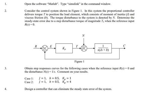 solved open the software matlab type simulink in the