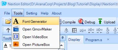 Utilisation d un écran Nextion avec Arduino AranaCorp
