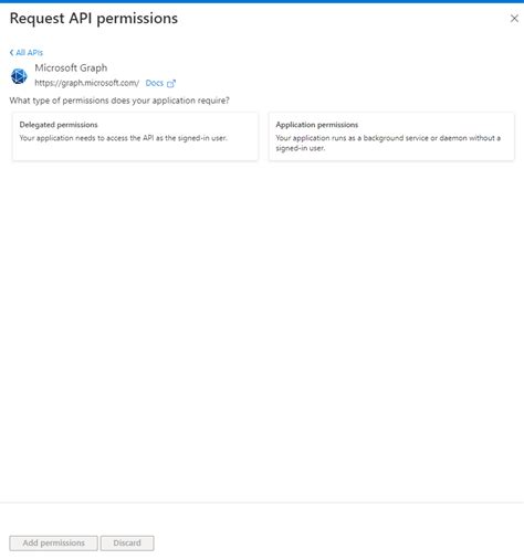 granting azure active directory permissions to an app registration