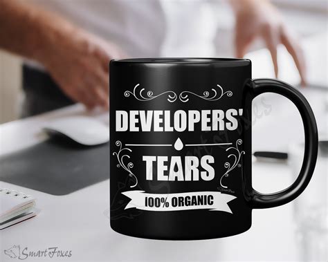 developers tears mug for programmers funny t for coder