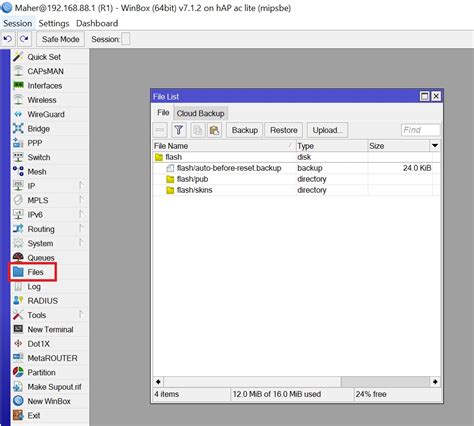 Learn How To Backup And Restore MikroTik RouterOS NetworkTik