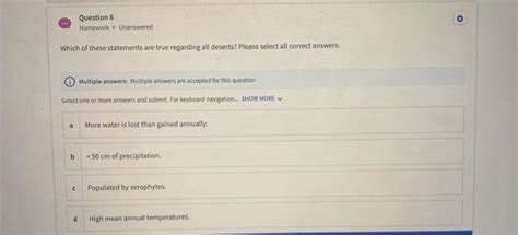 solved question 6 homework unanswered which of these