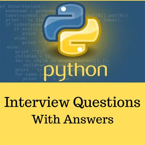 python interview questions with answers [ best 45 ]