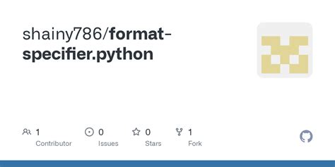 Format Specifier Python Format Specifiers At Main Shainy786 Format