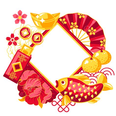 New Year Greeting Vector Hd Images Happy Chinese New Year Greeting