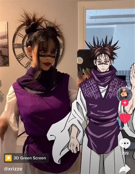 Jjk Choso Hair Cute Cosplay Anime Cosplay Makeup Cosplay Woman