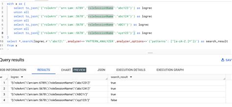 Google Bigquery How Do I Use Search On Nested Json Using Wildcards