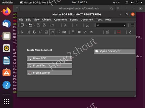 how to install master pdf editor on ubuntu 20 04 lts linux shout