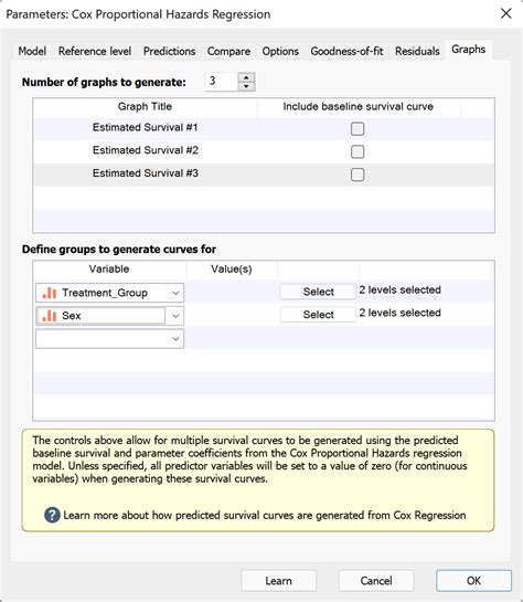 graphpad prism 10 statistics guide graphs of estimated survival curves