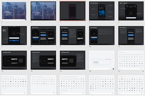 Powerpoint Wireframe Template For Ui Design