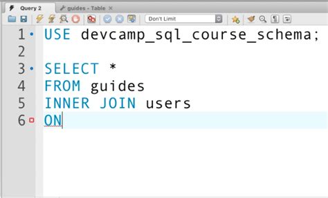 guide to sql inner joins