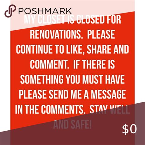 Closet Closed For Renovations See You All Soon Renovations Ads Messages