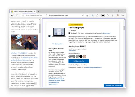 How To Enable The New Split Screen Feature In Microsoft Edge Stable