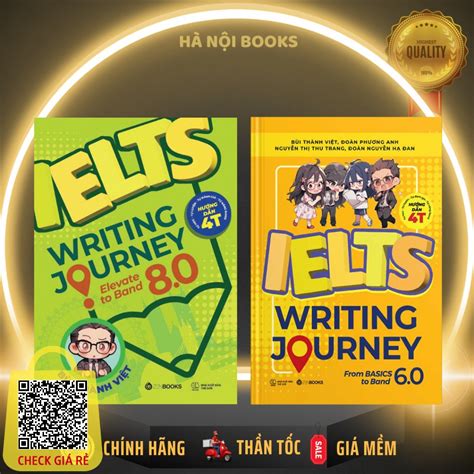 Sách Bộ 2 cuốn IELTS Writing Journey Elevate To Band 8 0 IELTS