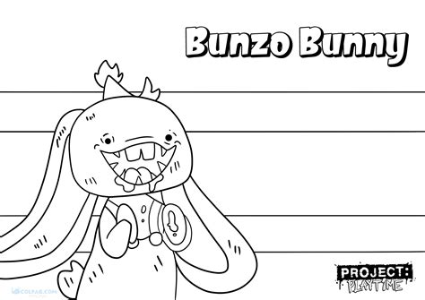Coloriages De Bunzo Bunny
