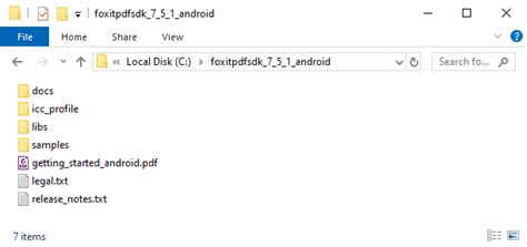developer guide for foxit pdf sdk for android 7 5 foxit developers