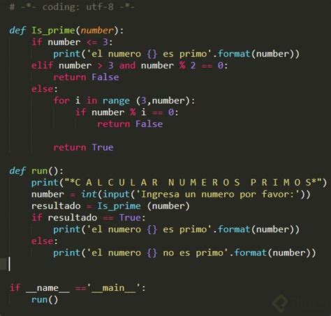 Calcular si un número es primo con Python Platzi