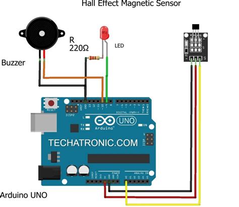 Arduino Hall Effect Sensor Tutorial With Code And Schematic 60 OFF