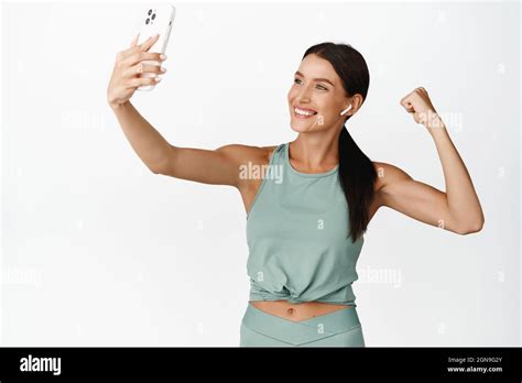 Arm Muscle Flex Selfie