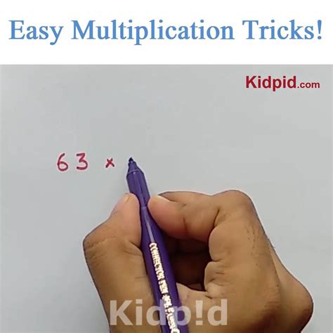 easy multiplication math tricks easy multiplication tricks by learning center