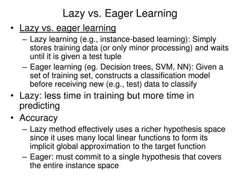ppt lazy vs eager learning powerpoint presentation free download id 292732