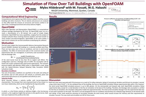 pdf simula on of flow over tall buildings with openfoam · simula on of flow over tall