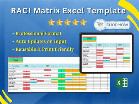Free Raci Template Excel