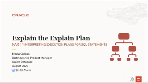 nyoug webinar explain the explain plan interpreting execution plans for sql statements