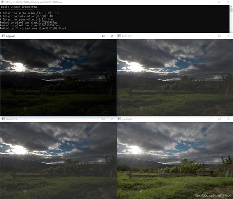8、opencv调整图像对比度和亮度 照片对比度csdn csdn博客